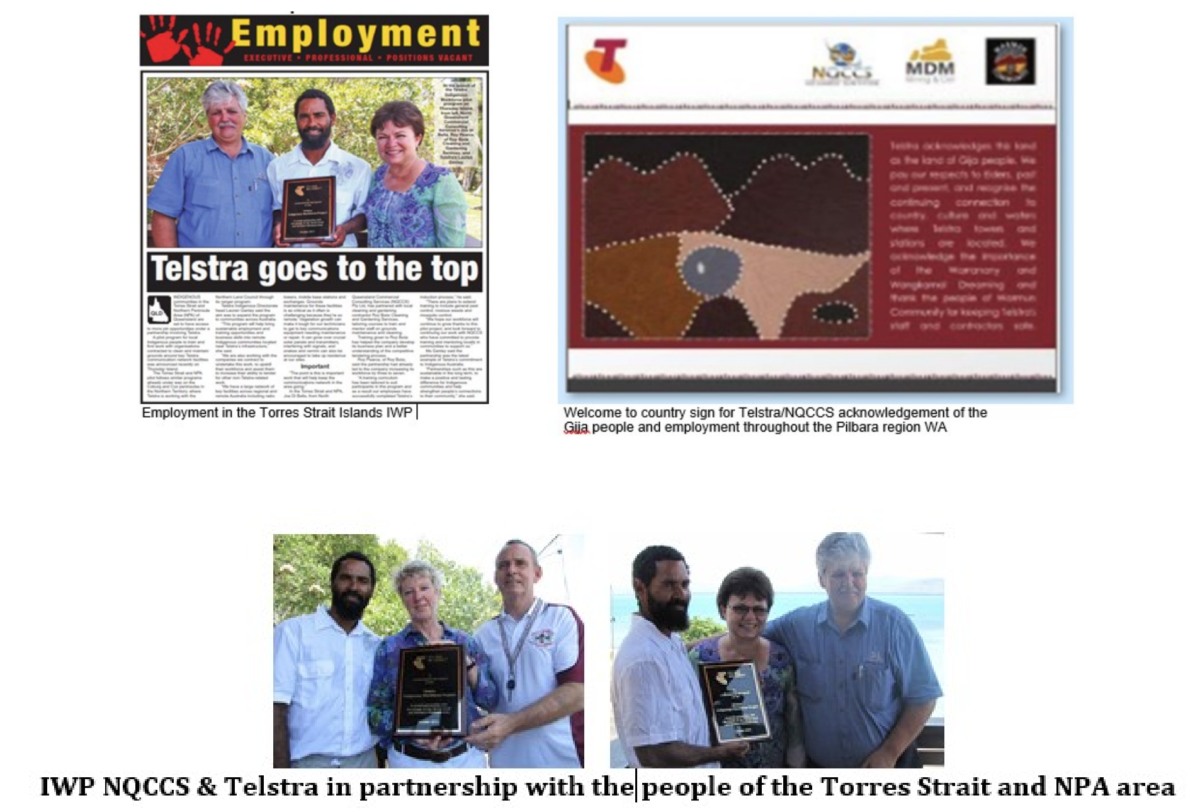 Indigenous Workforce Program – NQCCS